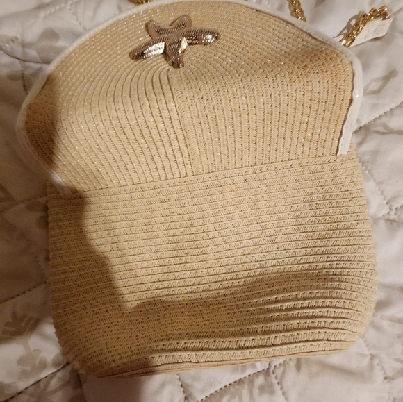 Kim Rogers | Bags | Kim Rogers Starfish Paper Straw Crossbody Bag ...